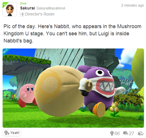 Nabbit | Super Smash Brothers | Know Your Meme