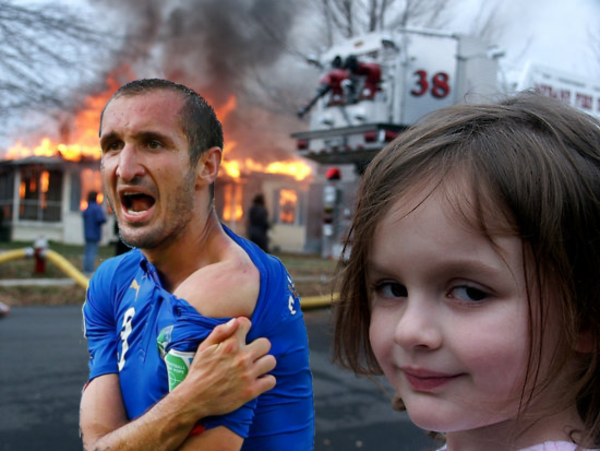 Victim Chiellini | Luis Suárez's Biting | Know Your Meme