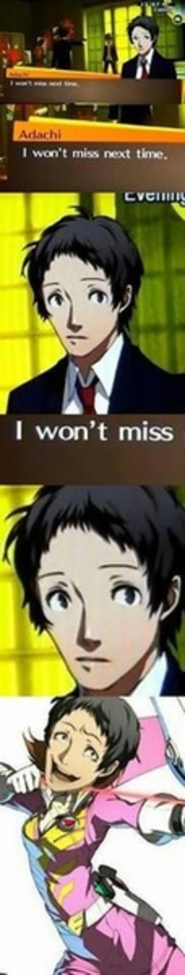 Adachi is Yukari | Megami Tensei - Persona | Know Your Meme