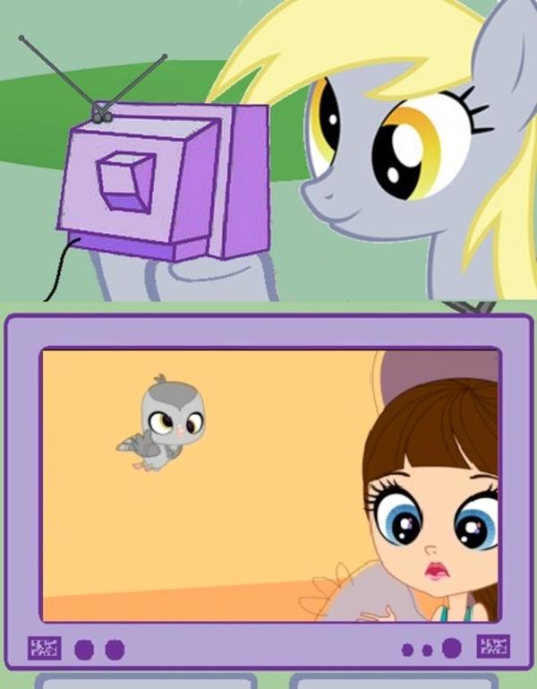 [Image - 791386] | Fluttercry / Characters Watching Tv | Know Your Meme