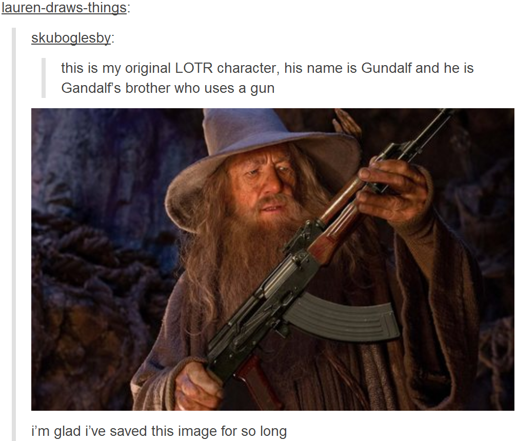 Gundalf | Lord Of The Rings | Know Your Meme