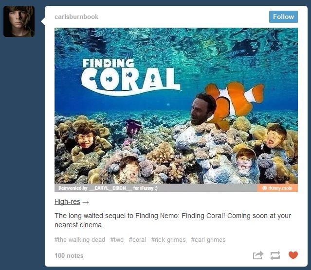 Finding Coral | Carl! | Know Your Meme