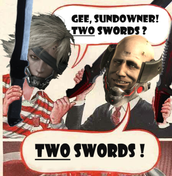 My Inner Child Lets Me! | Metal Gear Rising: Revengeance | Know Your Meme