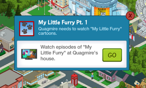 Family Guy Comic-Con Game | My Little Pony: Friendship is Magic | Know ...