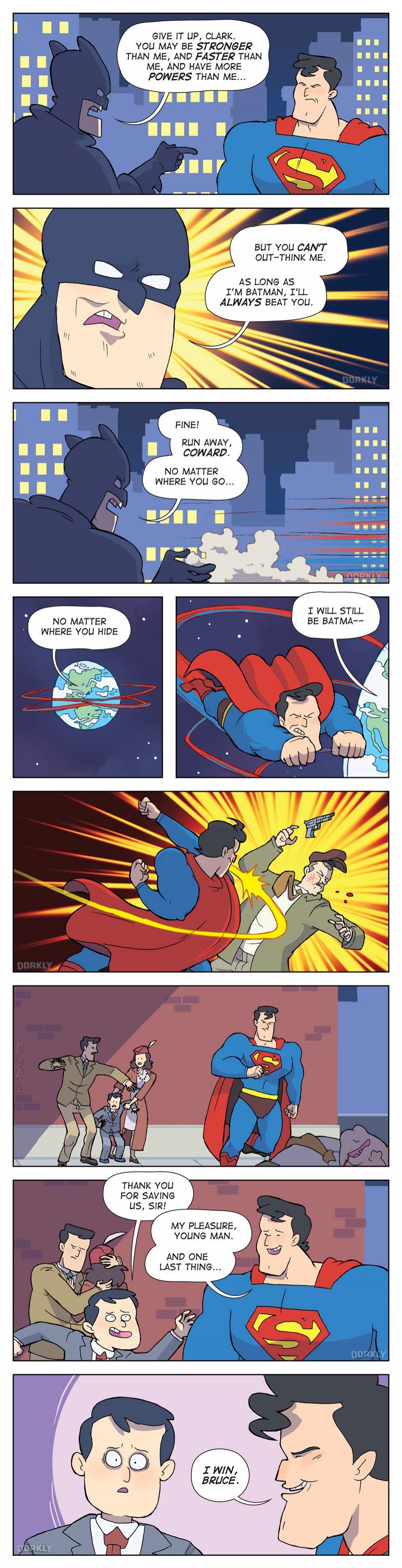 The Simplest Solution to Batman v. Superman | Superman | Know Your Meme