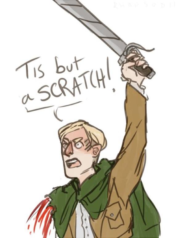 Erwin the Black Knight | Attack on Titan / Shingeki No Kyojin | Know ...