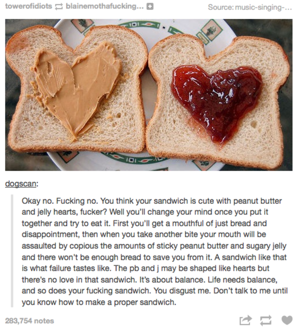 Ballistic Bread Lecture | Tumblr | Know Your Meme