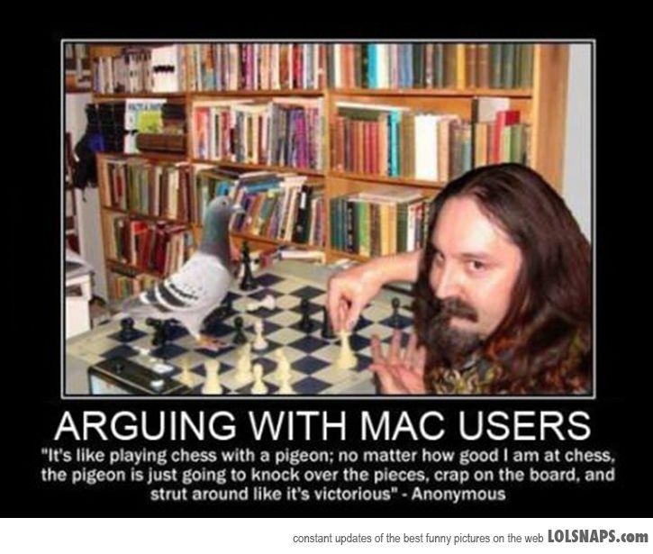 Arguing with Mac users. | Fanboys | Know Your Meme