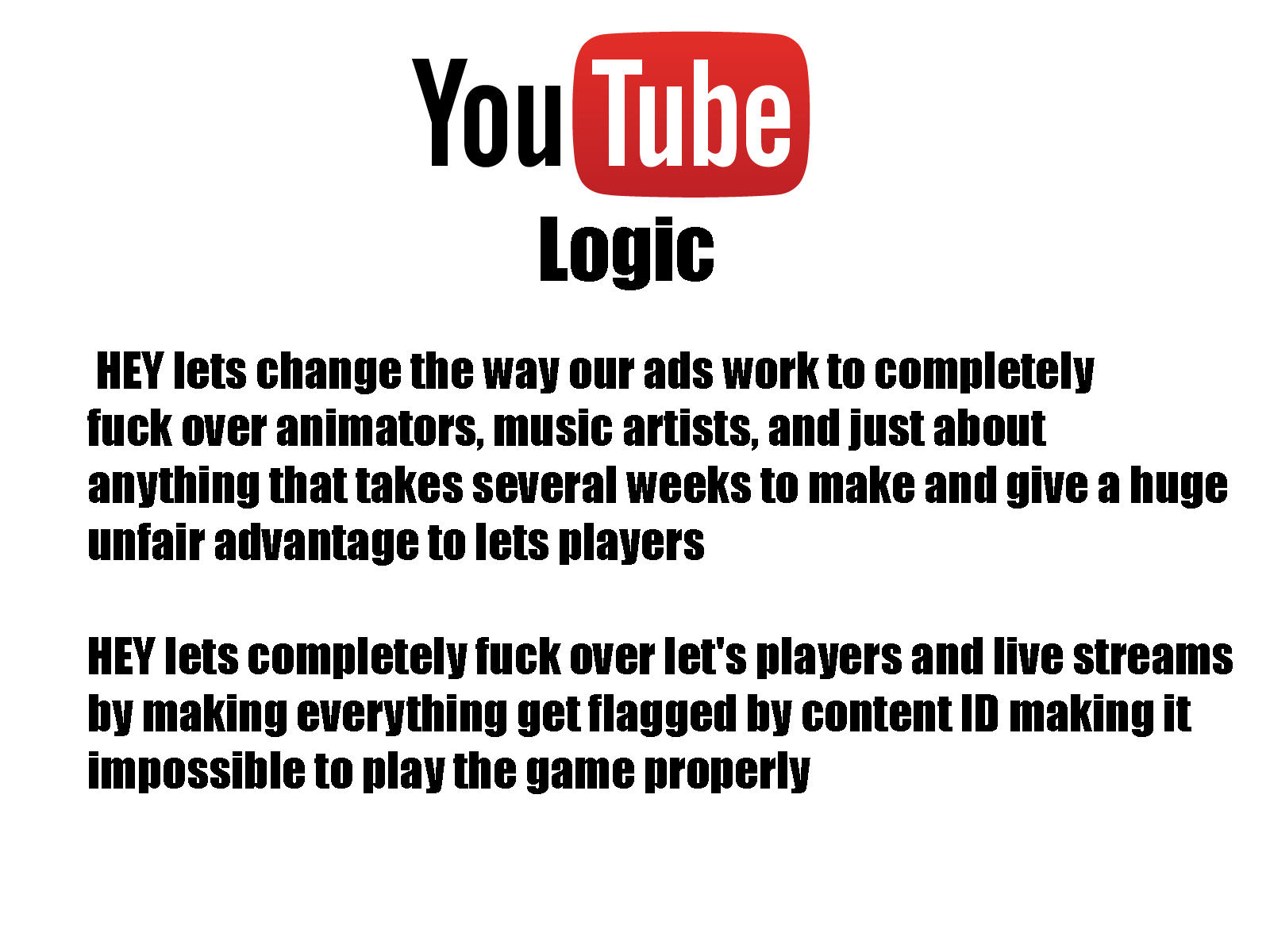 Youtube logic | YouTube | Know Your Meme