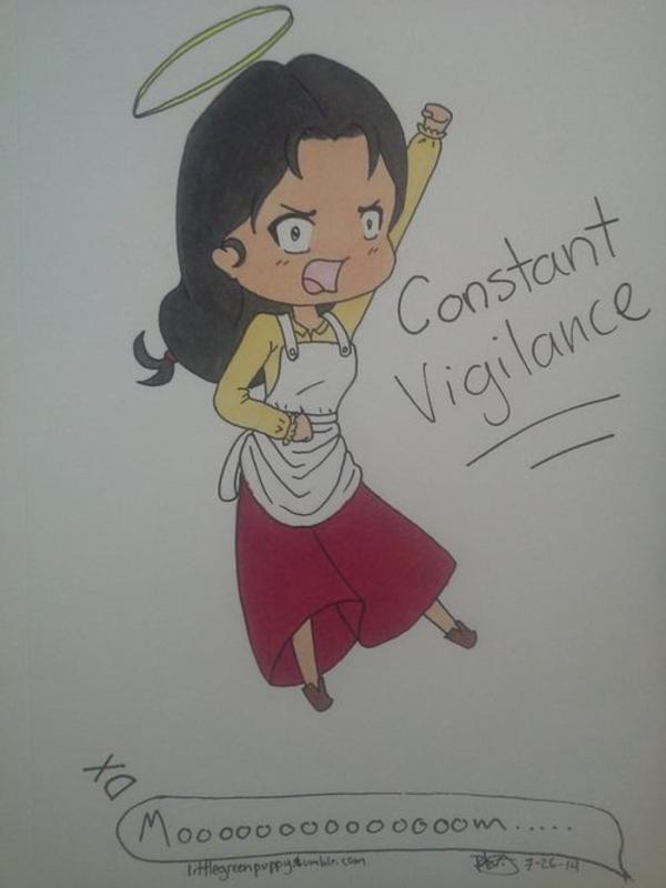 fanart drawn for the blog | CONSTANT VIGILANCE | Know Your Meme