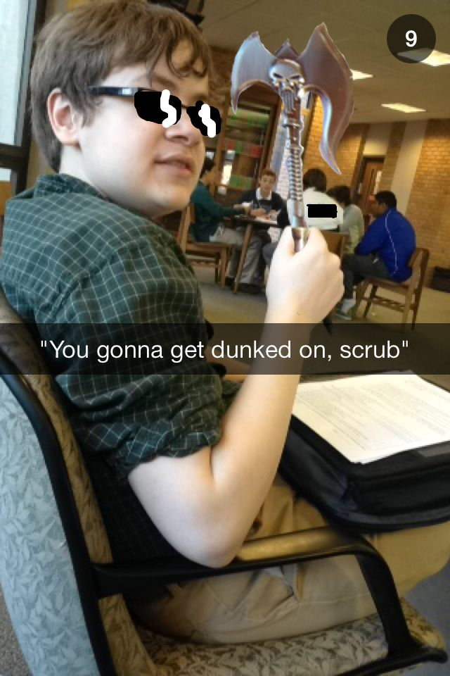 You gonna get dunked on scrub | Scrub | Know Your Meme
