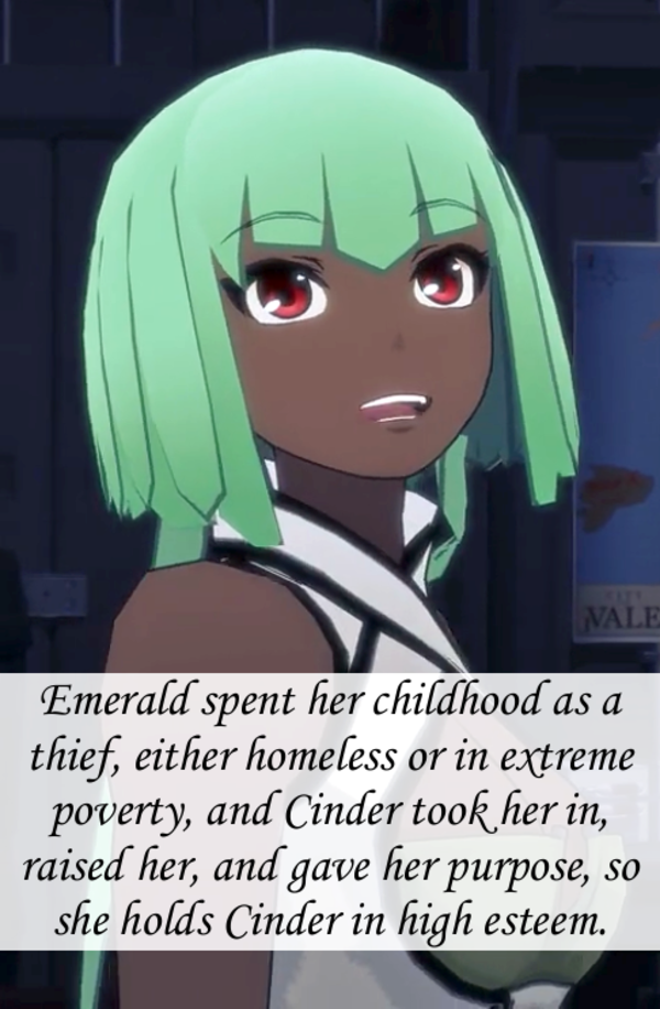 Emerald's backstory | RWBY | Know Your Meme