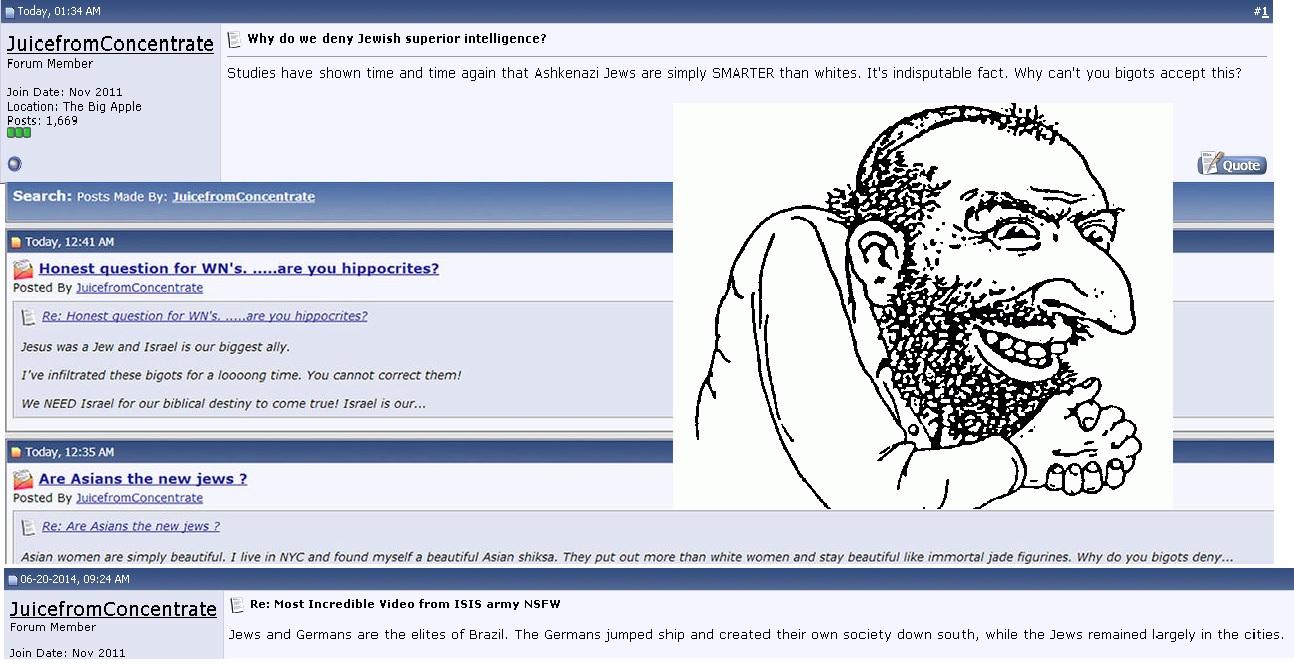 Jew In Stormfront | Happy Merchant | Know Your Meme