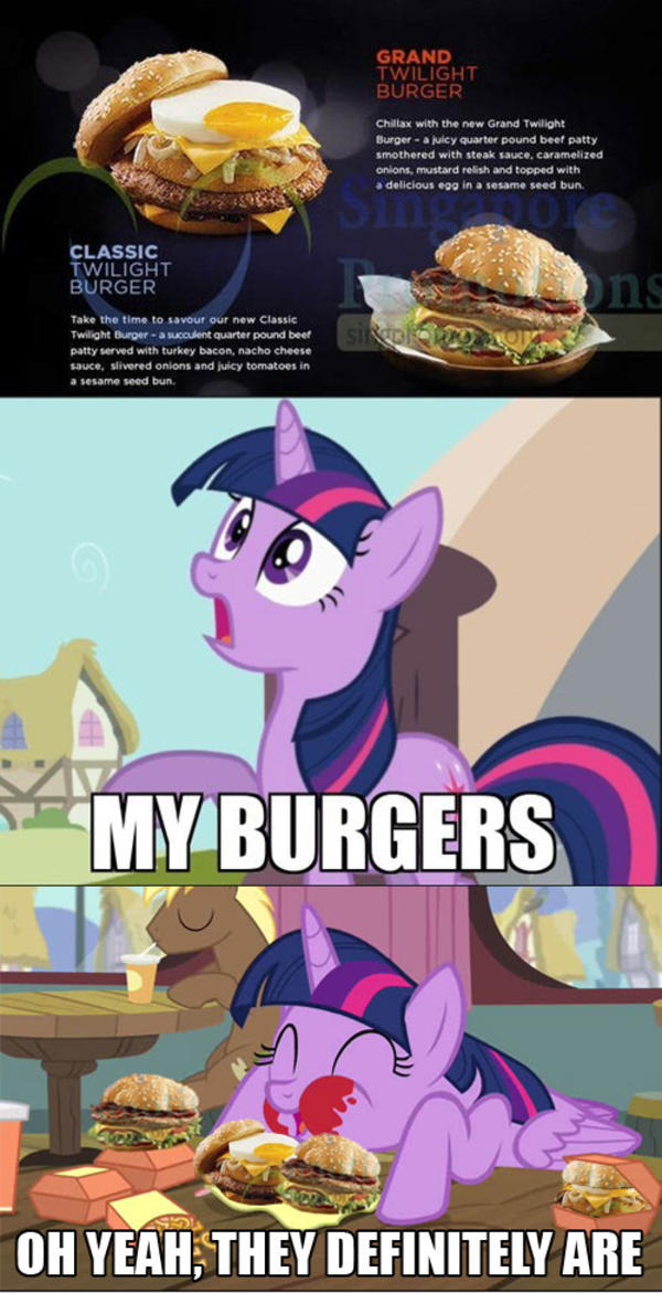 Twilight's Burgers | My Little Pony: Friendship is Magic | Know Your Meme
