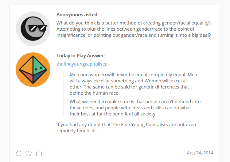 Why reasonable people should start adopting the term "Egalitarian ...