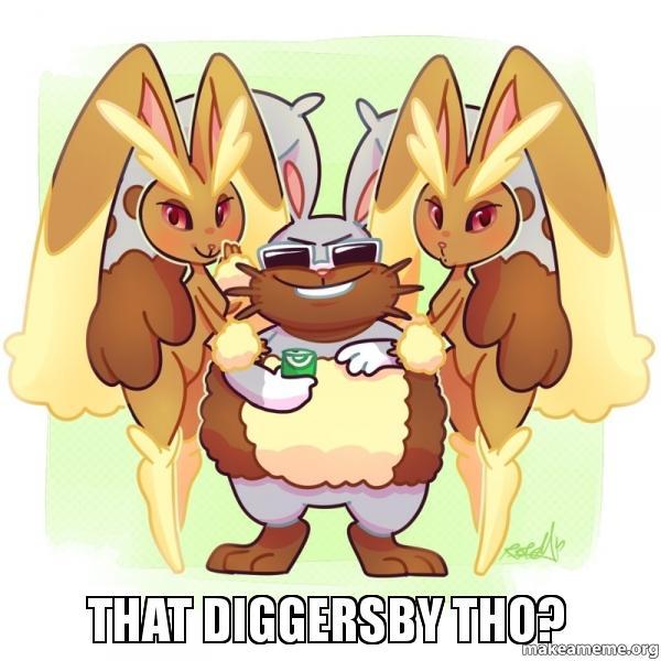 [Image - 819815] | Diggersby Tho? | Know Your Meme