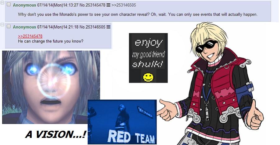 Shulk seeing the future | Super Smash Brothers | Know Your Meme