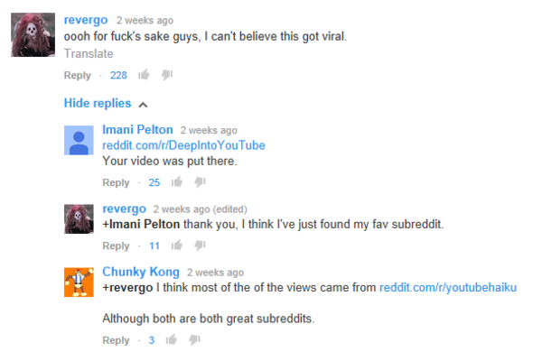 The original Italian Youtube Pooper gives his response... | Yee | Know ...