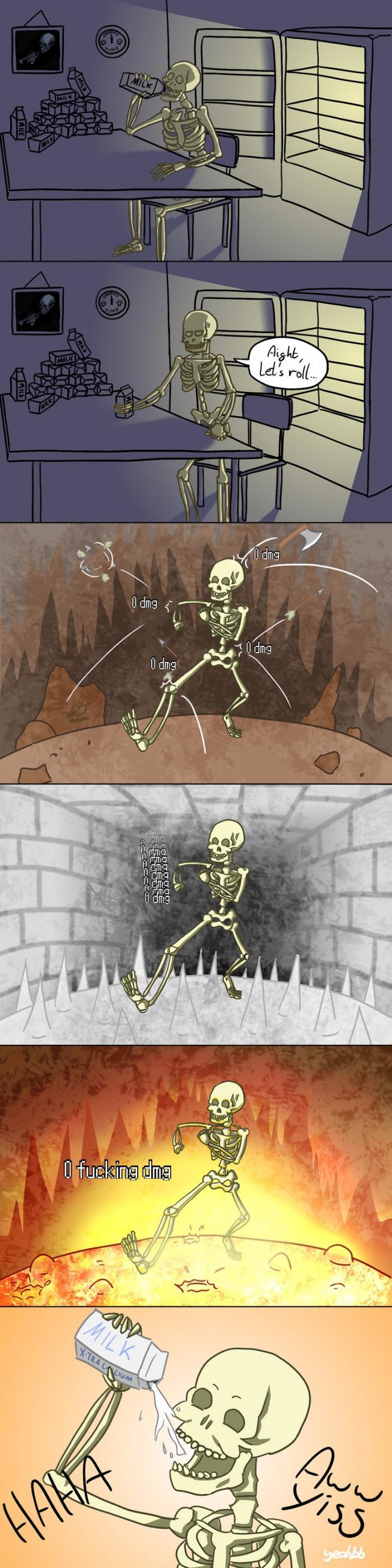 Calcium | Skeleton Calcium | Know Your Meme