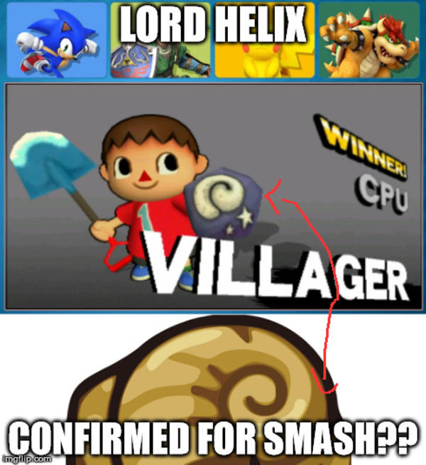 LORD HELIX SECRETLY CONFIRMED??? | Super Smash Brothers | Know Your Meme