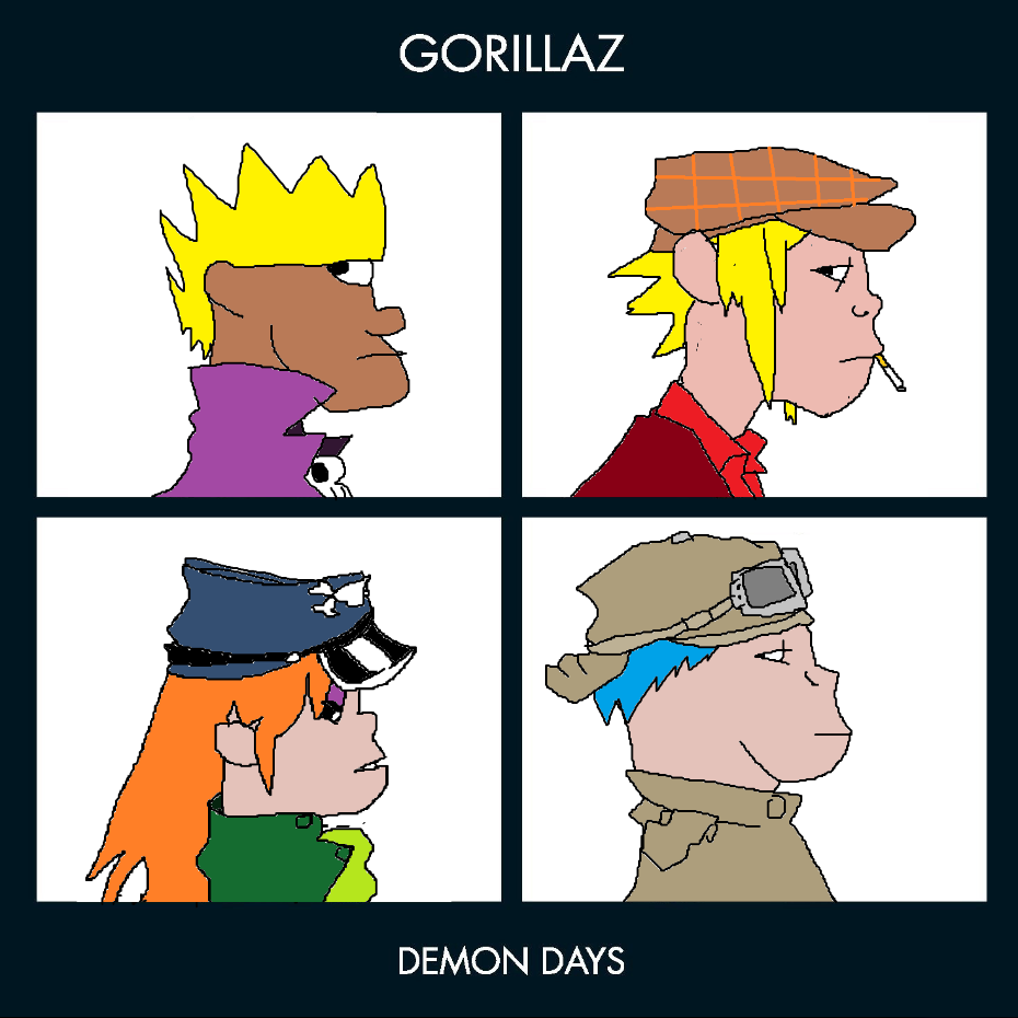 Demon Days with Jake, PPG Marcus, Blossom & Cosmo | Gorillaz "Demon ...