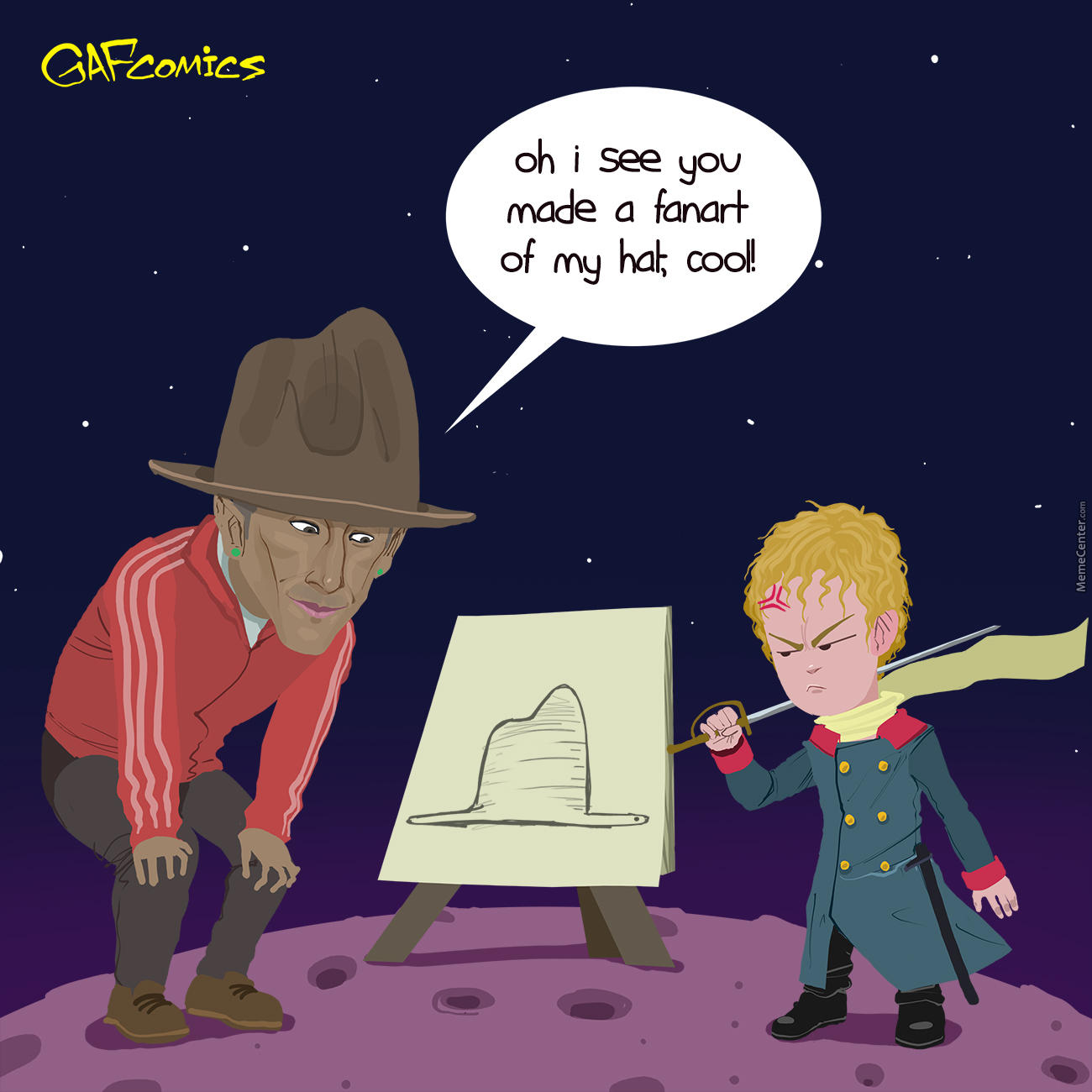 Kudos to anyone who gets this. | Pharrell Williams' Hat | Know Your Meme