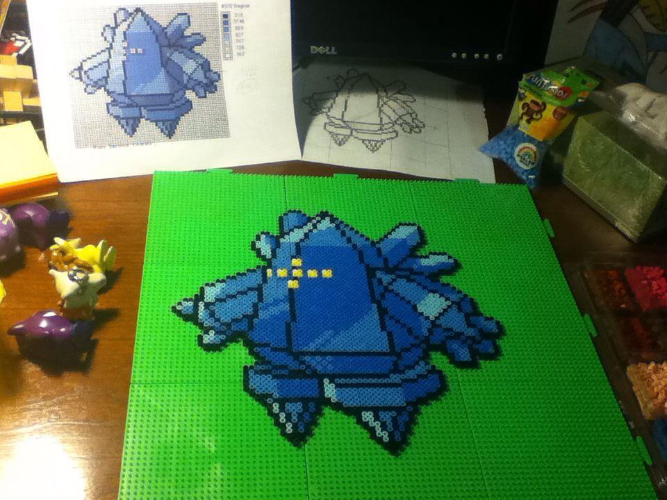 Regice | Bead Art | Know Your Meme