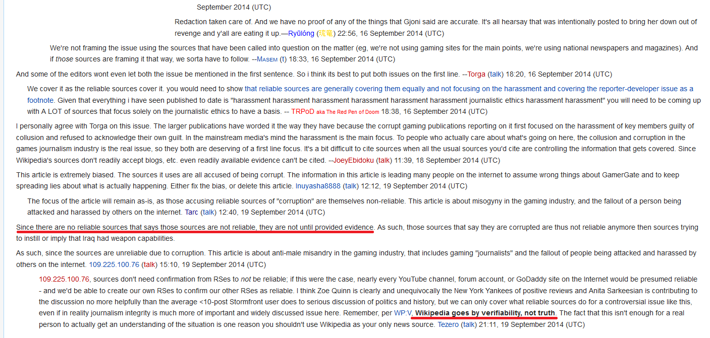 Wikipedia on Gamergate | GamerGate | Know Your Meme