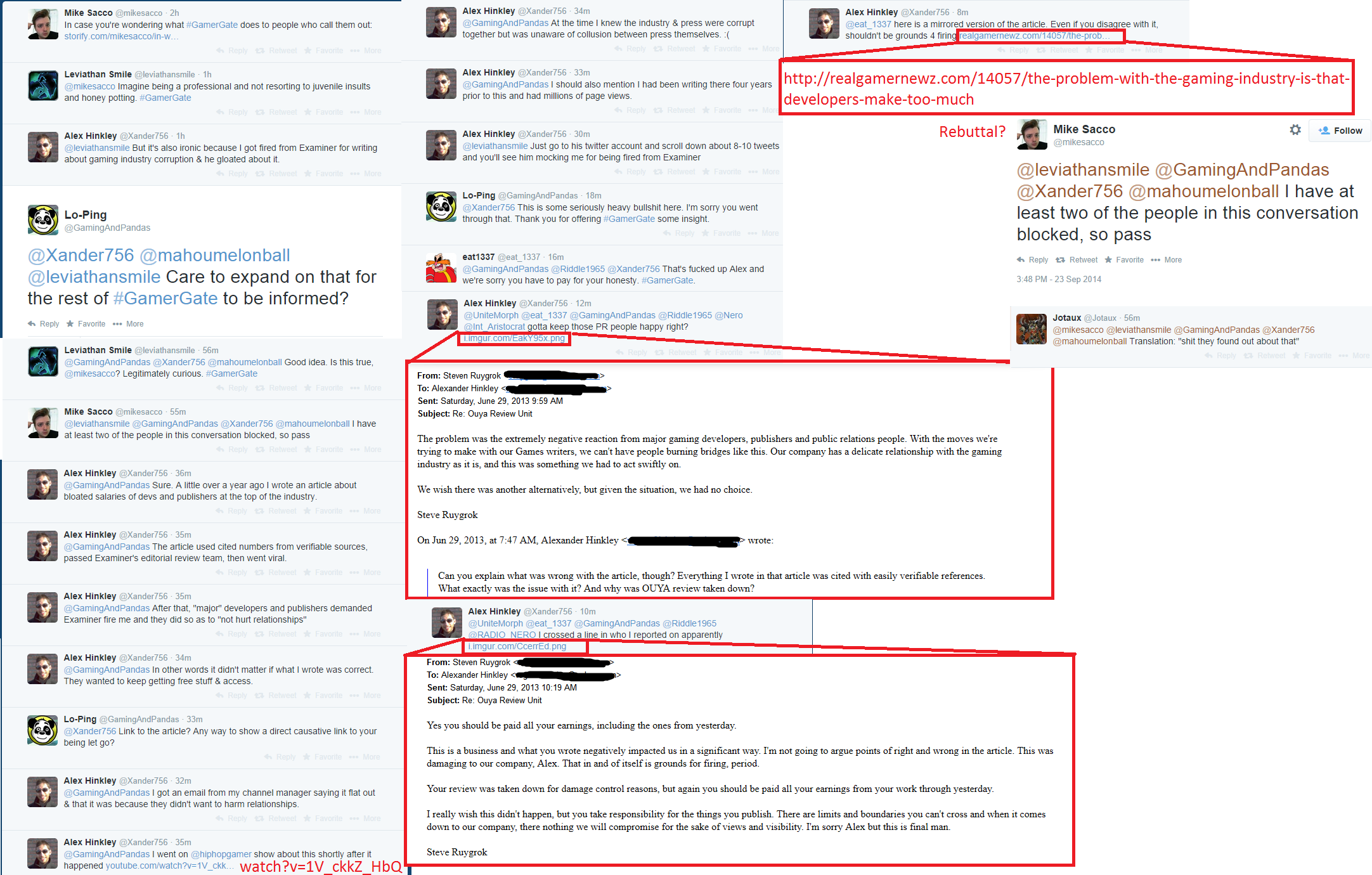 Journalist fired for reporting on corruption | GamerGate | Know Your Meme