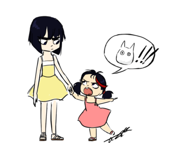 Wonder If Little Ryuko Would Be An Annoying Sibling? | Kill la Kill ...