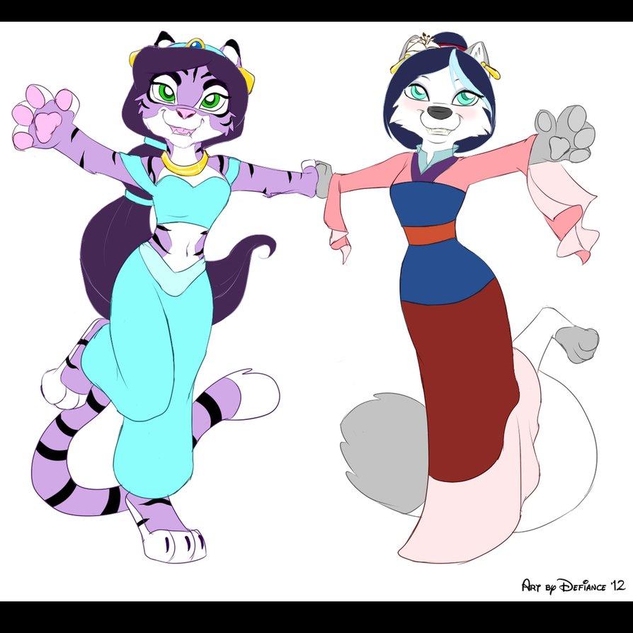 Disney Princesses as furries. | Disney Princess | Know Your Meme