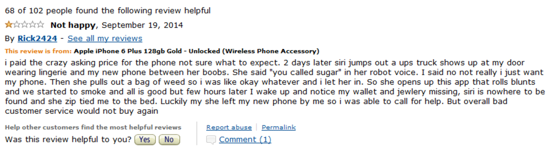 just seen this review on amazon | Amazon | Know Your Meme