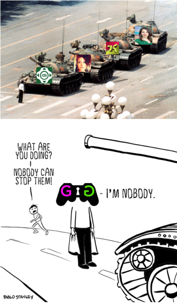 I'm nobody | GamerGate | Know Your Meme