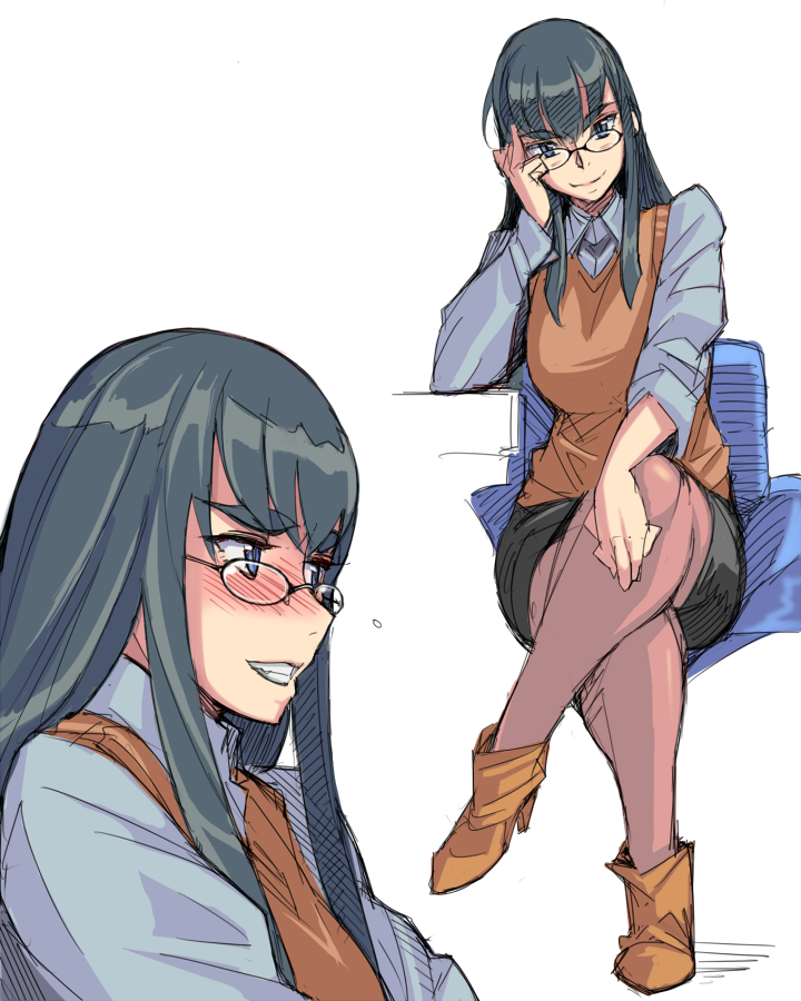 Lady Satsuki, Are You Trying To Seduce Me? | Kill la Kill | Know Your Meme