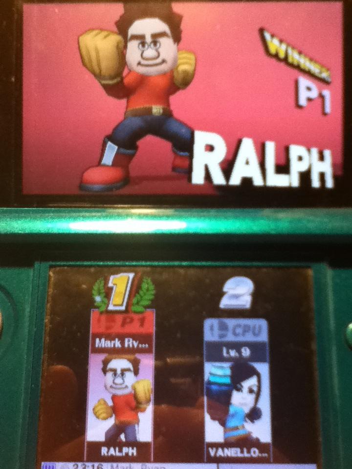 Ralph went and wrecked Vanellope | Super Smash Brothers | Know Your Meme