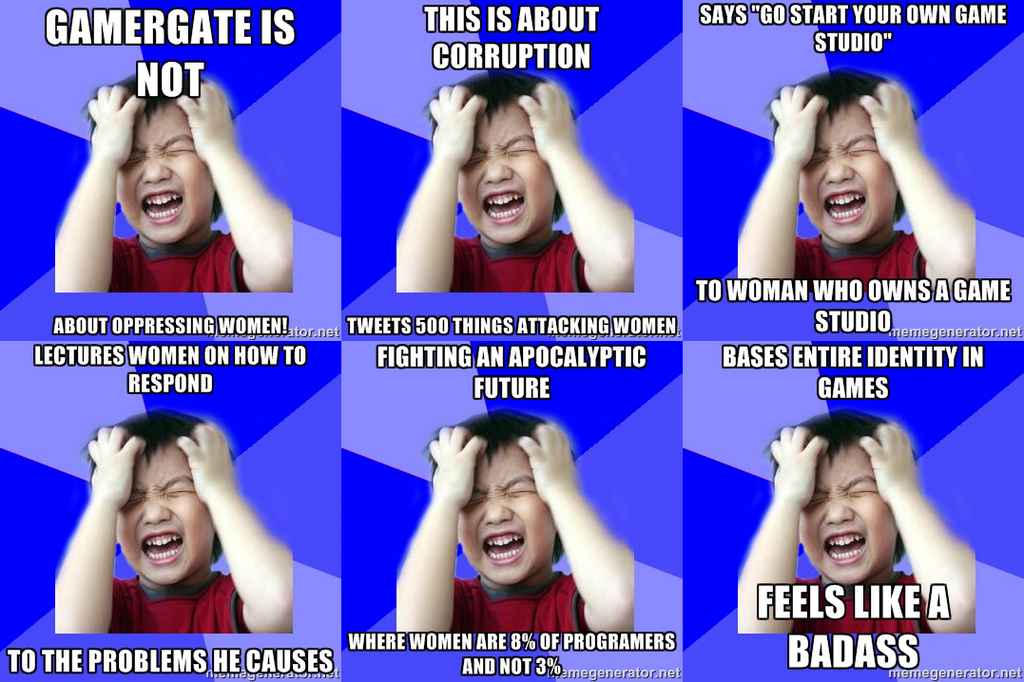 [Image - 845866] | Oppressed GamerGater | Know Your Meme