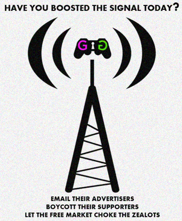 Have you boosted the signal today? | GamerGate | Know Your Meme