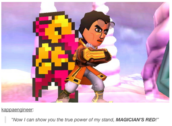 Avdol and his Stand | Super Smash Brothers | Know Your Meme