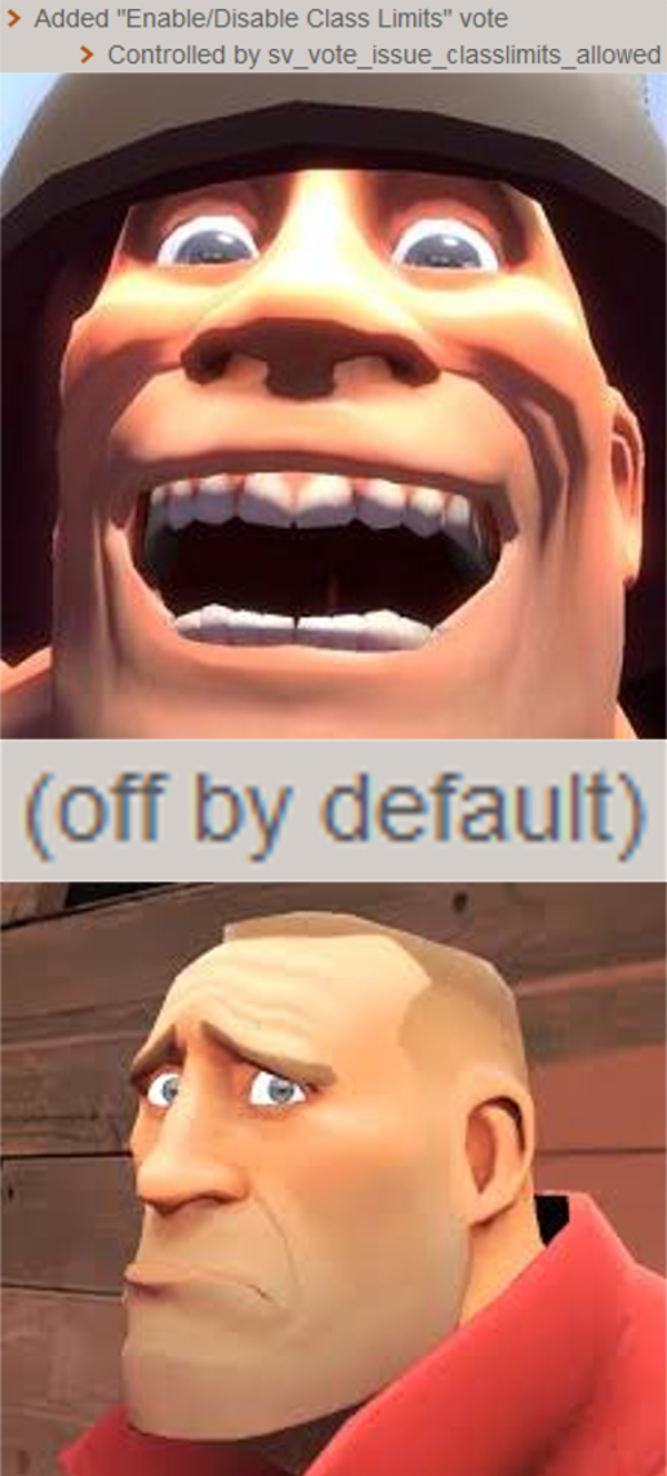 For a small beautiful moment I thought TF2 was worth playing again ...