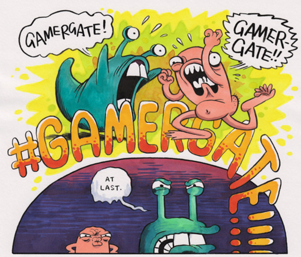A GamerGate Preview Comic With Those Guys | GamerGate | Know Your Meme