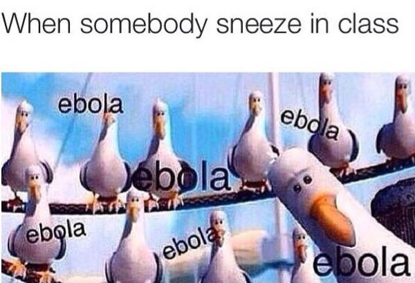 It's annoying, really. | 2014 Ebola Outbreak | Know Your Meme