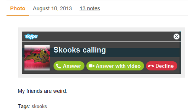 skookskype | The Misadventures of Skooks | Know Your Meme