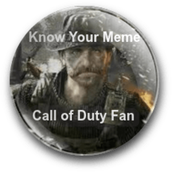 COD Fan Badge | Know Your Meme