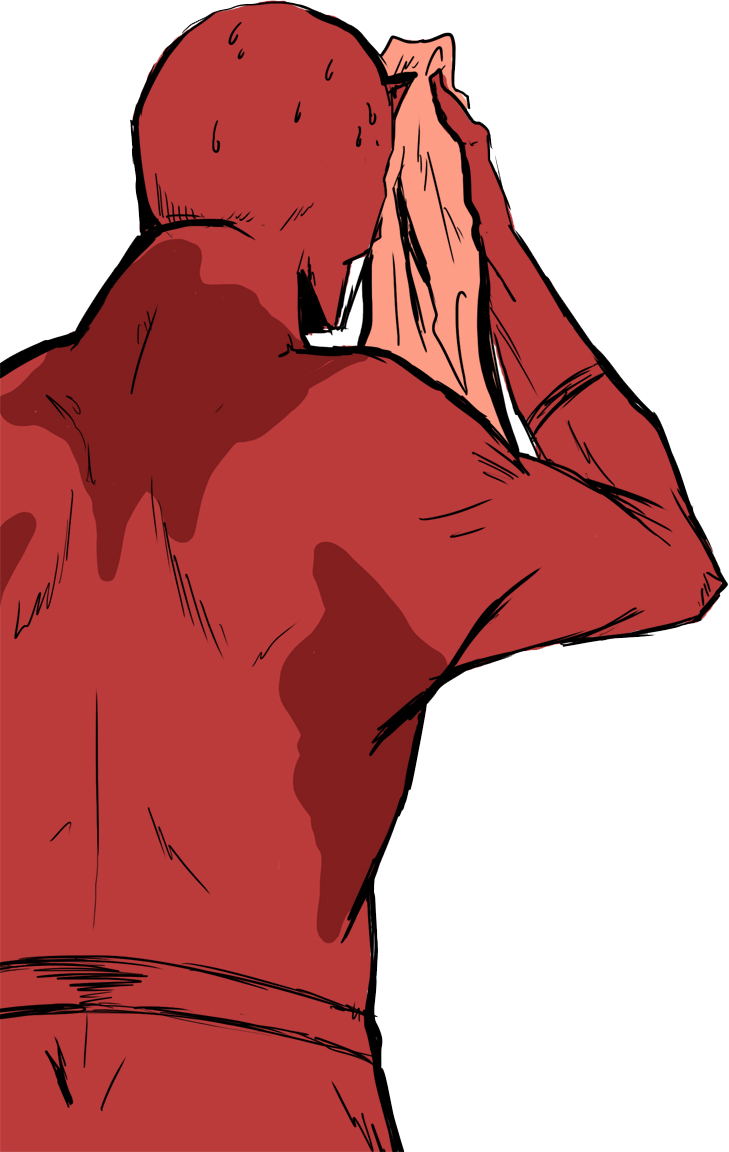 [Image - 860228] | Sweating Towel Guy | Know Your Meme