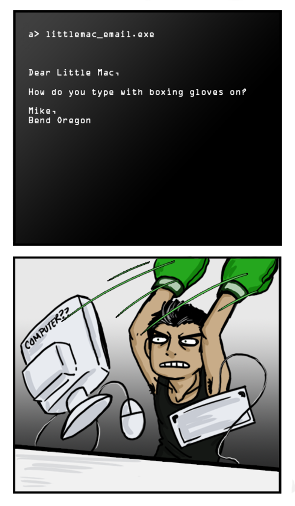 littlemac_email.exe | Punch-Out!! | Know Your Meme