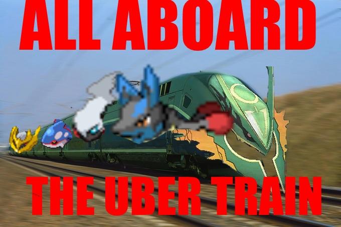 Uber Train | Pokémon | Know Your Meme