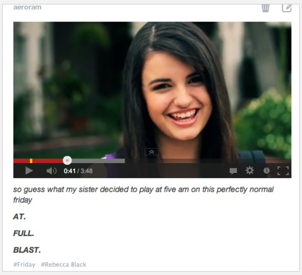 [Image - 861490] | Rebecca Black - Friday | Know Your Meme