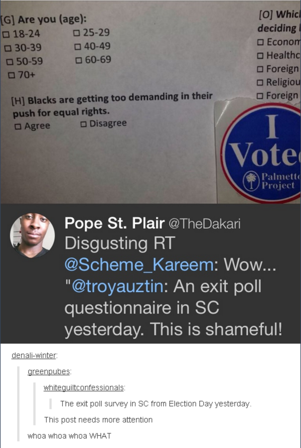 "are blacks getting too uppity?" | Tumblr | Know Your Meme