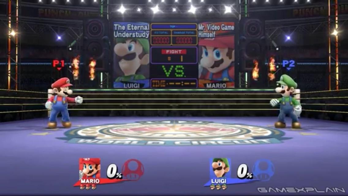 Mario and Luigi's Boxing Ring Nicknames | Super Smash Brothers | Know ...