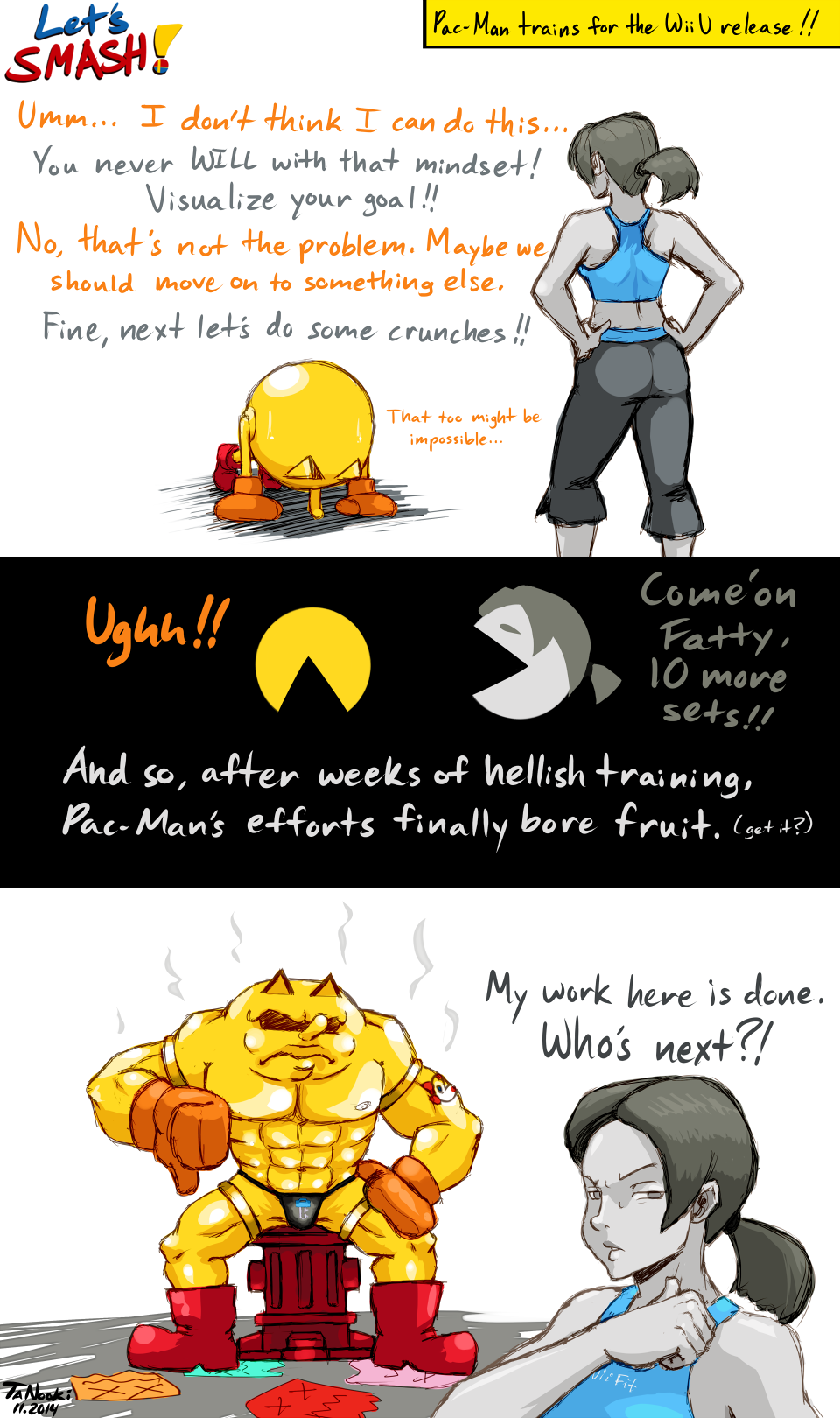 Buffing Pac-Man | Super Smash Brothers | Know Your Meme